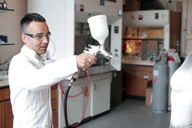 Designers Create World’s First Spray On Cloth | Amusing Planet